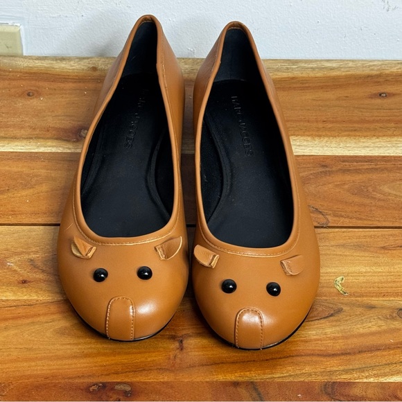Marc Jacobs | Shoes | Marc Jacobs Tan Mouse Ballet Flats | Poshmark